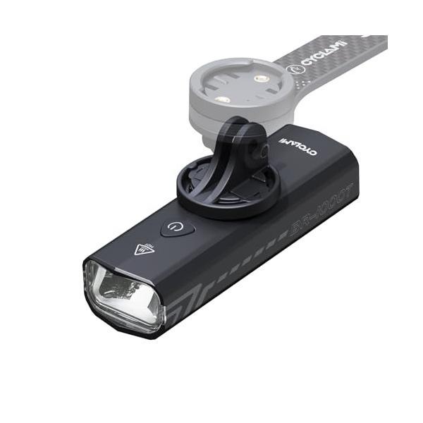 BR-1000ブラック/-/-・Style:BR-1000・防眩光レンズ自転車ライトは、防眩カットオフレンズ搭載で上向き光をカットし、光の散乱を効果的に制御、明確な照射経界線（カットオフライン）を形成し、照明効率を向上させ、対向車線の光侵入...