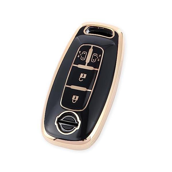 Style Aブラック/キーケース/dmJB-wTPU-newRC-zy4Hei・Style:Style AColor:ブラック・適応車種適合日産新型 セレナ C28(SERENA C28 )・サクラ ( SAKURA ) B6系・アリア ...