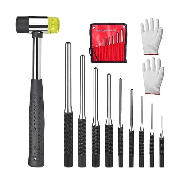 -/10個 ポンチ 工具/10個 ポンチ 工具・Size:10個 ポンチ 工具・製品紹介腕時計のメンテナンスや車のエンジン工具としてご使用いただけるピンポンチセットです。バイク、農機具、精密機器の修理・メンテナンスに欠かせないアイテムです。...