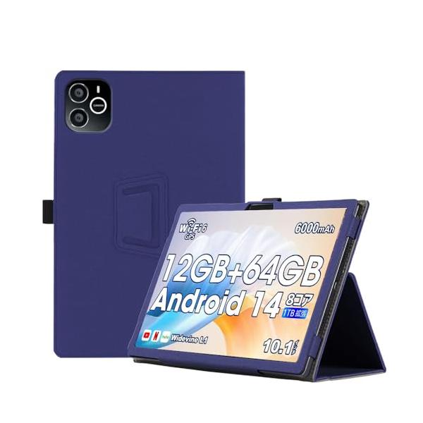 ブルー/Wpawa HT10-A/-・Size:Wpawa HT10-A・適用機種：Wpawa ?HT10/HT10-A/TechZen HT20 モデルに設計した専用スマートカバーとなります。他の機種に対応出来ません。ご購入前に機種をご確...