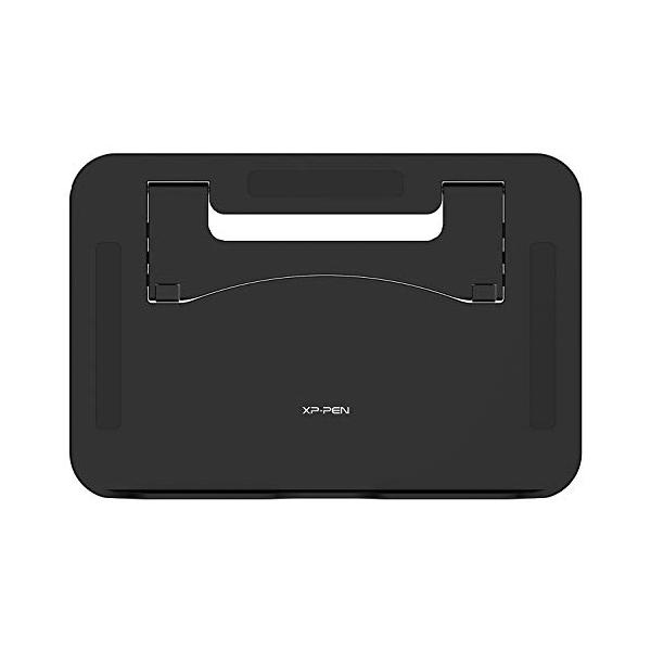 人間工学ブラック/-/-・XPPen対応液晶ペンタブレット機種：Artist10s/10s v2//12/15.6/15.6Pro・ABS素材で精巧に液タブスタンド作られたスタンドは軽量で、収納と持ち運ぶ簡単。・スタンドのサポート台の脚は9...
