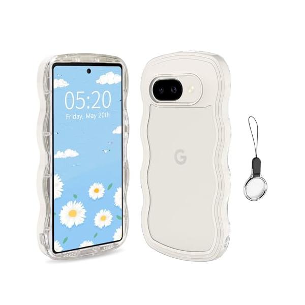 ホワイト/Pixel 9A/Google Pixel 9A・Size:Pixel 9AColor:ホワイト・Google Pixel 9A対応ご購入前に、お使いの携帯電話の正しいモデル/サイズしてください。当社のスマホケースの品質に問題があ...