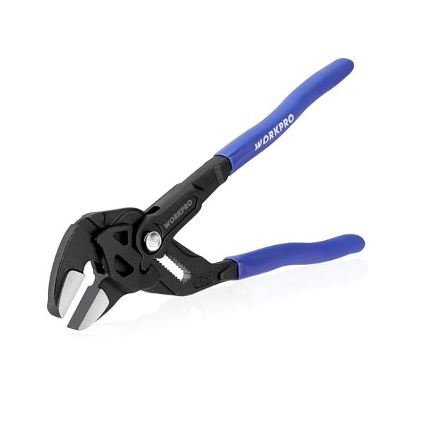 -/全長255mm/W031449・Size:全長255mm・パッケージ個数:1・商品仕様全長:255mm。最大口開き:50mm。重量:477g。プライヤーとレンチツール機能を兼ね備えたプライヤーレンチです。・高品質素材熱処理済みのクロムバ...