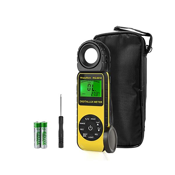 RQ-881E(300000LUX)/-/-・Color:RQ-881E(300000LUX)・パッケージ個数:1・??高精度測定範囲1-300 000Lux.Resolution：0.1Lux / Fc;精度：±4％rdg±0.5％f.s...