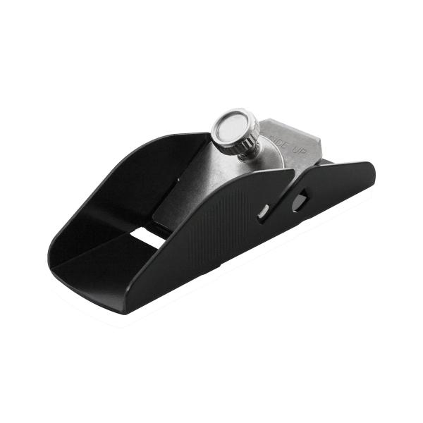 ホビー鉋ブラック/-/41446・Style:ホビー鉋・パッケージ個数:1・本体サイズ:28×90mm・刃幅:26.5mm・本体重量:70g・材質:本体/スチール、刃/SK-5