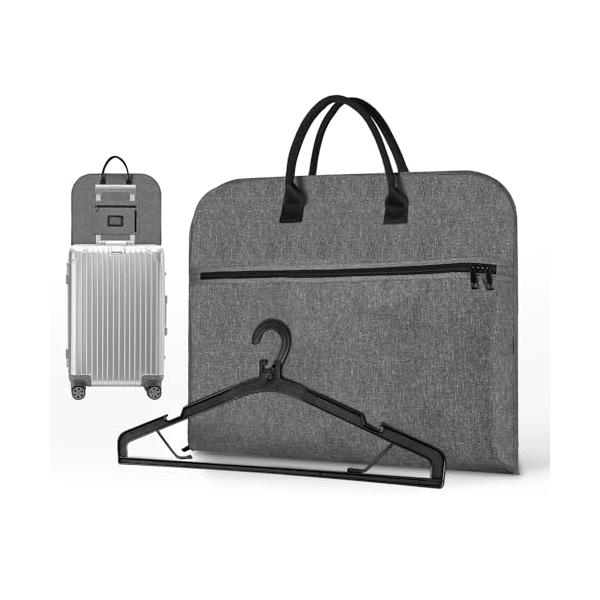 ビジネスグレー/-/BLTGRY・Color:グレー・パッケージ個数:1・商品詳細全開サイズ：約98cm*60cm　折りたたみサイズ：約50*60cm 素材：オックスフォード布、ポリエステル　付属品：専用ハンガー付き　※従来タイプのガーメン...