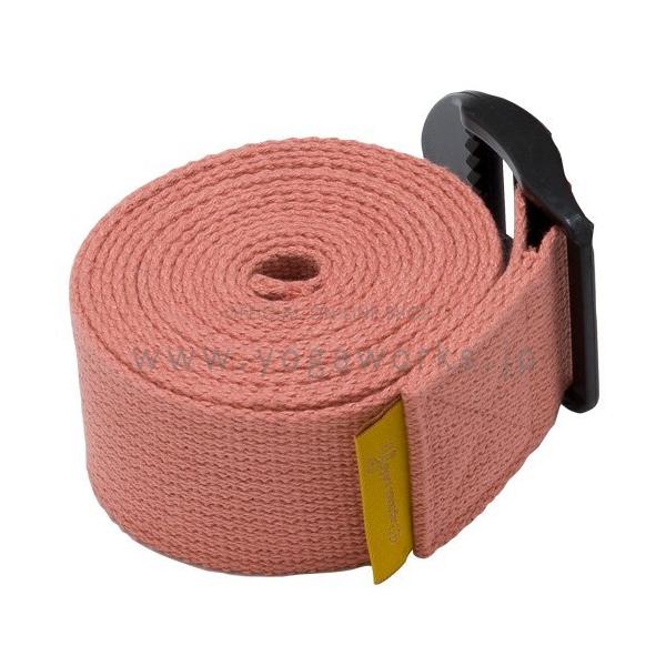 ヨガベルトコーラル/長さ240センチ、幅4センチ/YW-E401-C016・Color:コーラル・パッケージ個数:1・長すぎず短すぎないジャストサイズを追及したら240cmのヨガベルト・旧ヨガベルトよりも40cm長くなり、ポーズの幅が広がる...