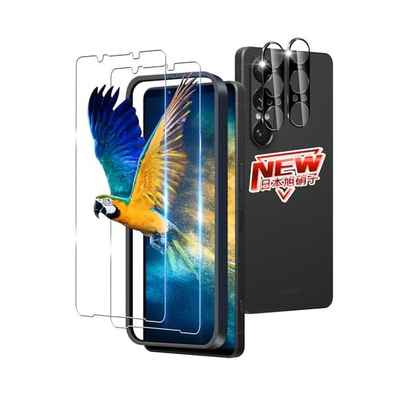 クリア 9H保護/対応 Xperia 1 VII/対応 Xperia 1 VII・Color:クリア 9H保護Size:対応 Xperia 1 VII・対応機種・簡単に貼り付け 対応 Xperia 1 VII SO-51F / SOG15 ...