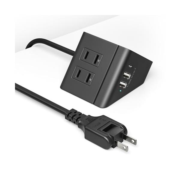 ブラック/-/AS-2312・パッケージ個数:1・?2025新開発＆1台7役電源タップこのたこあしコンセントは四個AC差込口と二個USB-Aポートと一つのUSB-Cポートの組み合わせ、コンセント不足を解消！電源タップは各USBポート最大2....