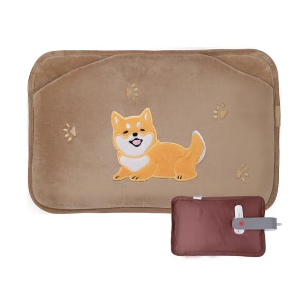 ブラウン-Lサイズ/ブラウン-Lサイズ/CR-D・Color:ブラウン-Lサイズ・????進化版・大きめサイズ湯たんぽ・長時間保温BeeToolの2025年進化版湯たんぽは、サイズ（約縦37cm×横25cm）が大きく、保温性が高く、体を温め...