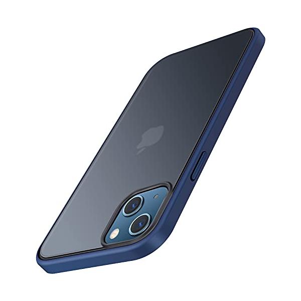 ブルー/-/Matte-CASE-13NBU・Color:ブルー・パッケージ個数:1・一体型設計・フィット感満点iPhone 13 mini に 従って精密設計され、にピッタリとフィットし、ワンピースのデザインはポケットに簡単に出し入れでき...