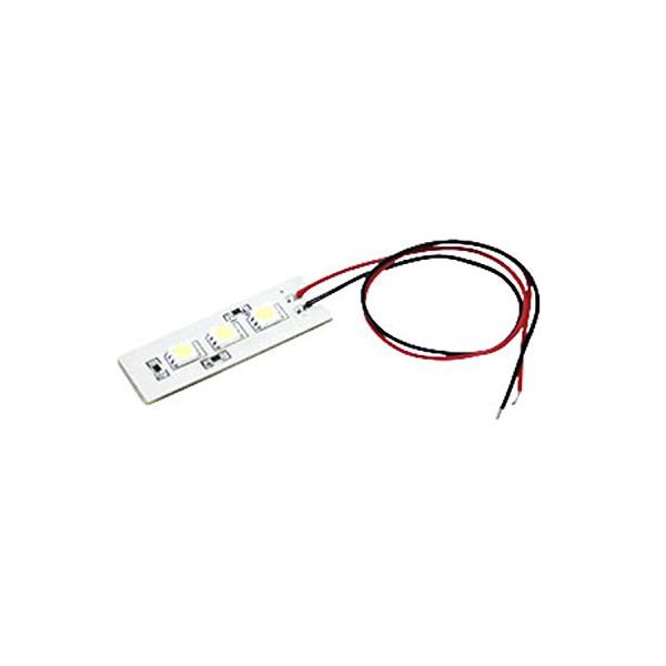 単品白/3連/1個 (x 1)/1827・Color:白/3連Style:単品PatternName:フラットLED・パッケージ個数:1・車内照明の増設、に最適・ラゲッジルームランプ・フットランプ・マップランプ等に最適・仕様・発光色:白 8...