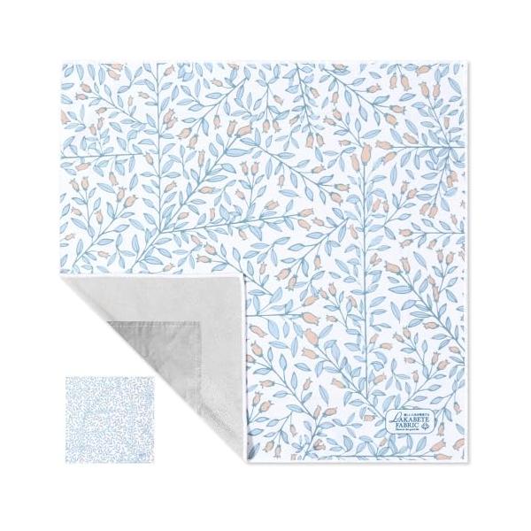 保冷温クロス02 Plain Leaves/50X50CM/LAKA001・Color:02 Plain Leaves・[ピタッとくっつく保冷温クロス] 高密度構造の特殊な生地で作られており、内側のアルミコーティングでしっかり保冷＆保温、サ...