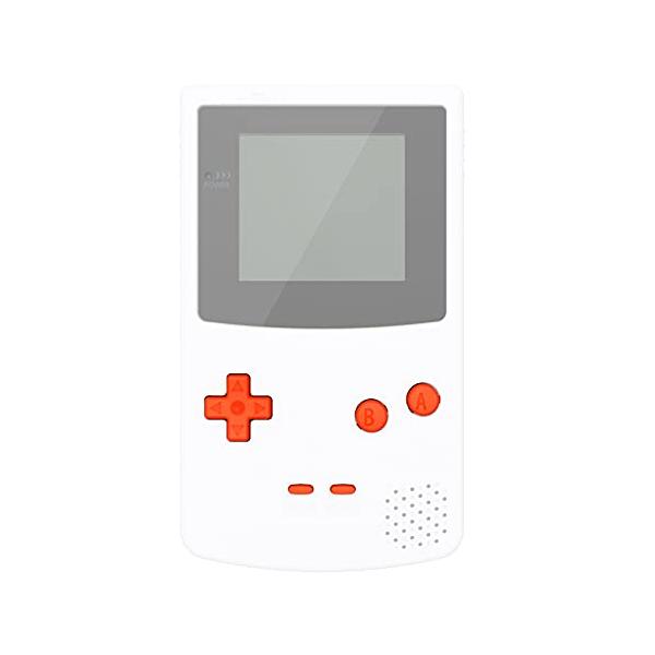 オレンジ/-/-・Color:オレンジ・パッケージ個数:1・ゲームボーイカラーコンソールに対応用カスタムボタン部品、本体ではありません・プレミアムABS素材で作られて、耐久性と実用性に優れています。ユニークなデザインのボタンで、個性を追加し...