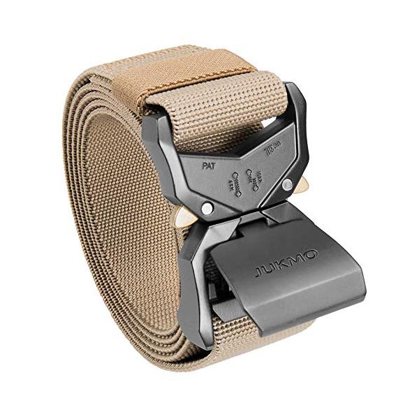 インダストリアルカーキ/M-腰の長さ 75cm-110cm (全長125cm)/-・Color:カーキSize:M-腰の長さ 75cm-110cm (全長125cm)・バックルを素早く外せるグレードアップ版: 精巧に彫られた重いバックル、ア...