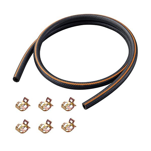 黒/内径6ｍｍ 外径12ｍｍ/JIU876・Size:内径6ｍｍ 外径12ｍｍ・パッケージ個数:1・商品サイズ内径6ｍｍ×外径12ｍｍ、長さ：全長1M。・商品情報本製品の原材料はニトリルゴム(NBR)です。しっかりの3層構造：内側が耐油ゴム...