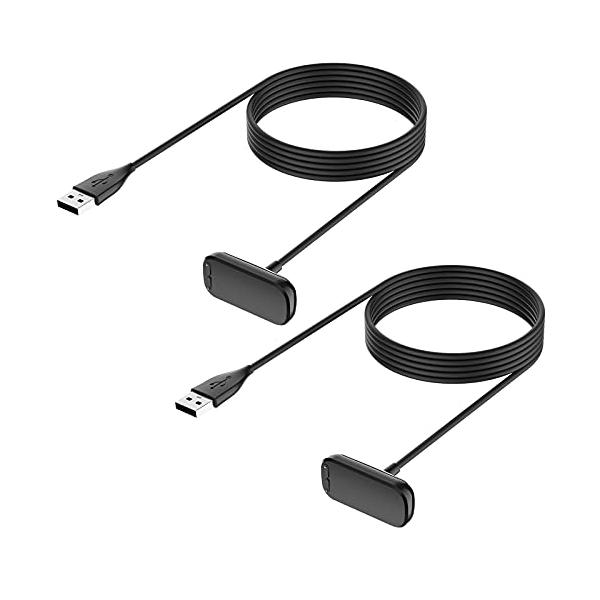 -/-/77FBLX-2B・パッケージ個数:1・商品内容：2枚充電ケーブルが販売しております。対応機種：Fitbit Charge 6/Charge 5/Luxe 対応 スマートウォッチ・耐久性と優れた品質のワイヤーで作られており、デバイス...