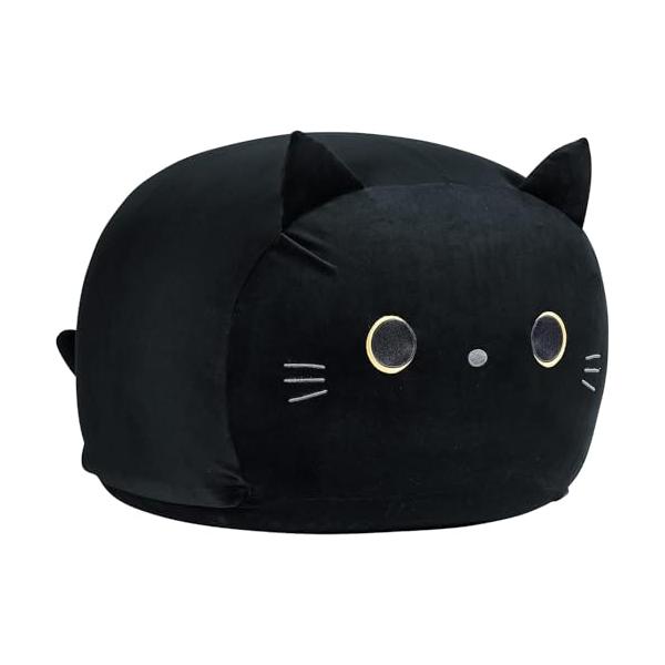 黒猫黒猫/Large/STB-0009JP・Color:黒猫・萌え萌えのデザイン：神秘的な魅力は見ているだけで特別な『可愛さ』が感じられます。幸運と神秘という二つの発想を元に設計しております。・肌触りがふわふわ：超極細高密度パイル地?を使用...