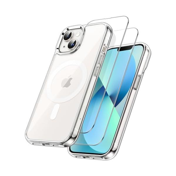 クリア/-/5603-・Color:クリア・[3-in-1 高度保護] 注：iPhone 13 / 13 Pro / 13 Pro Maxには対応しません。iPhone 13 mini 5.4インチ専用のデザインです。マグネットケース1個と...