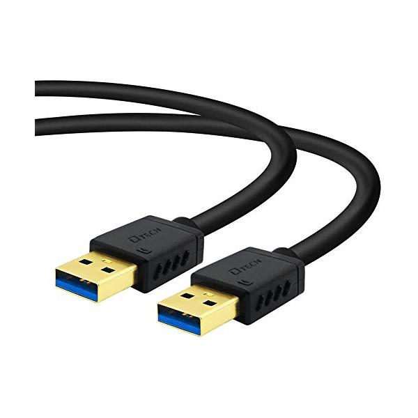 ブラック/1m/CU0301・Size:1m・パッケージ個数:1・「タイプAオス- タイプAオス」：USB3.0コネクタの周辺機器ハードドライブ、エンクロージャ、プリンタ、モデム、カメラと、パソコン、プリンターやなどの機器を接続するケーブル...