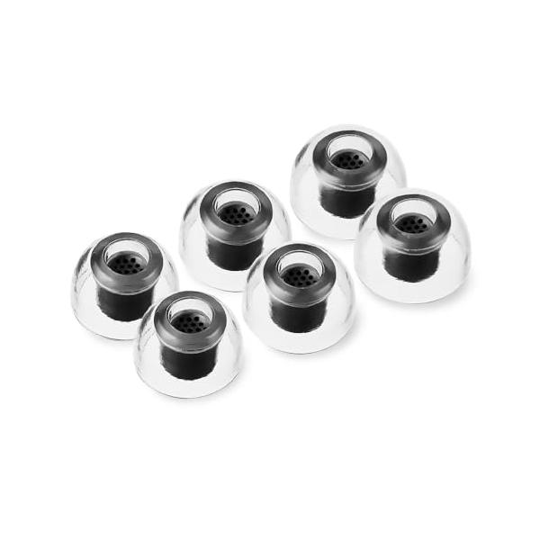 標準ノズル/完全ワイヤレス対応クリア＆ブラック/M/ML/Lサイズ各1ペア/AZL-XELASTECII-ST-SET-L・Size:M/ML/Lサイズ各1ペアStyle:標準ノズル/完全ワイヤレス対応・パッケージ個数:1・Ultimate...