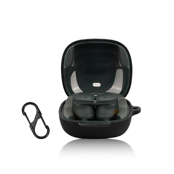 ブラック/ATH-CKS50TW2 対応 保護カバー/-・Size:ATH-CKS50TW2 対応 保護カバーColor:ブラック・対応機種オーディオテクニカ ATH-CKS50TW2 用に設計されています。ご註文前に型番をよくご確認いただ...