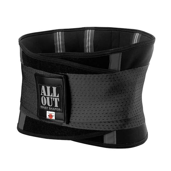 調整ブラック/XS/-・Color:ブラックSize:XS・IFBB PRO YUME推薦FWJ公認トレーニングギアブランド ALLOUTからウエストシェイパーが新登場！お腹周りをすっきりとウエストを整えるために開発されたウエストシェイパー...
