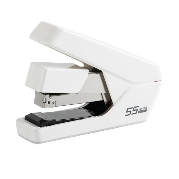 ホワイト/55枚とじ/-・Color:ホワイトSize:55枚とじ・最大55枚までしっかり綴じる！高性能ホッチキス28/6（12×8mm）ステープル使用時は最大55枚のコピー用紙を一度に綴じることが。24/6・26/6（12×6mm）使用時...