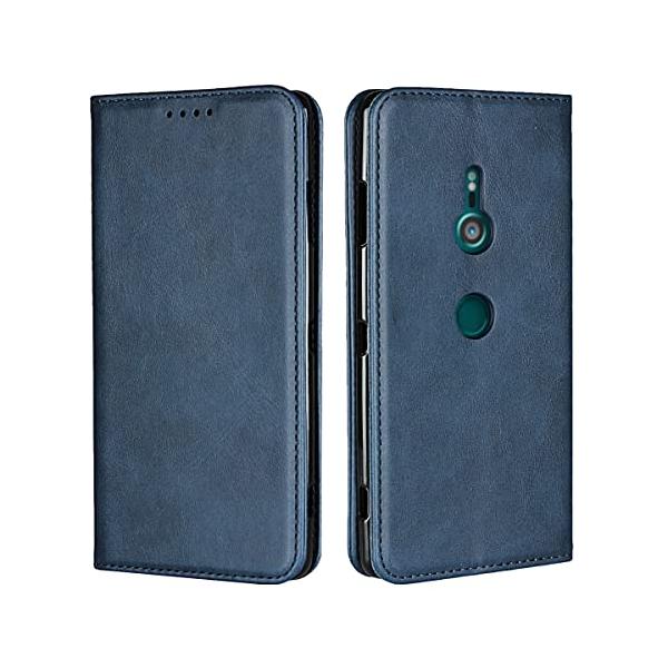 スタンド機能付きケースヴィンテージブルー/SONY Xperia XZ3/SONY Xperia XZ3・Color:ヴィンテージブルーSize:SONY Xperia XZ3・携帯ケース対応機種SONY Xperia XZ3対応機種と画面...