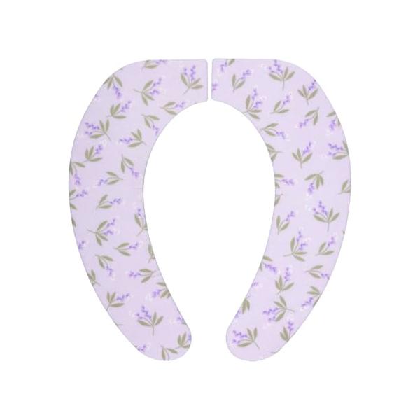 モダンラベンダー/-/KC-54・パッケージ個数:1・便座に置くだけで簡単に装着できる吸着タイプの便座シートです。面倒な取り付けから解放されます。端を持ち上げれば簡単に外せます。・消臭加工切り込み付き便座の内側に触れた時の「ひんやり感」が軽...