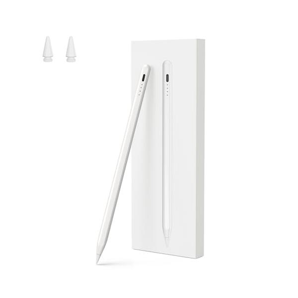 ホワイト/-/-・Color:ホワイト・2018年〜2024年モデルのiPadに対応このiPadペンシルは、以下のiPadモデルに対応しています：iPad 10/9/8/7/6世代、iPad Air 5/4/3世代、iPad Air 11/...