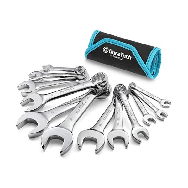 クロム色/-/-・セット内容収納ホルダー付きコンビネーションレンチ12本組。8 mm、9 mm、10 mm、11 mm、12 mm、13 mm、14 mm、15 mm、16 mm、17 mm、18 mm、19 mm各1点。・高耐久本体は高品...