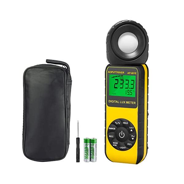 AP-881EAP-881E/0.1-300000 Lux/1-30000 FC/-・Color:AP-881E・パッケージ個数:1・?優れた機能881Eルクスメーター測定範囲1〜300 000ルクス、精度?10 000ルクス: ±4% r...