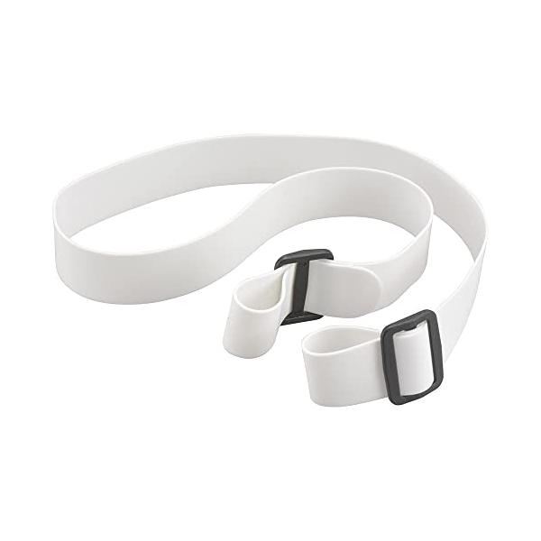 ホワイト/-/SL-PHD-S002-W2・パッケージ個数:1・ 特 長 ◆ シリコン素材でしっかりフィット◆ シリコン素材のため滑りにくく、確実にヘルメットなどに固定します◆ 本体カラーはホワイト・ 仕 様 ◆ 寸法：幅25×長さ820m...