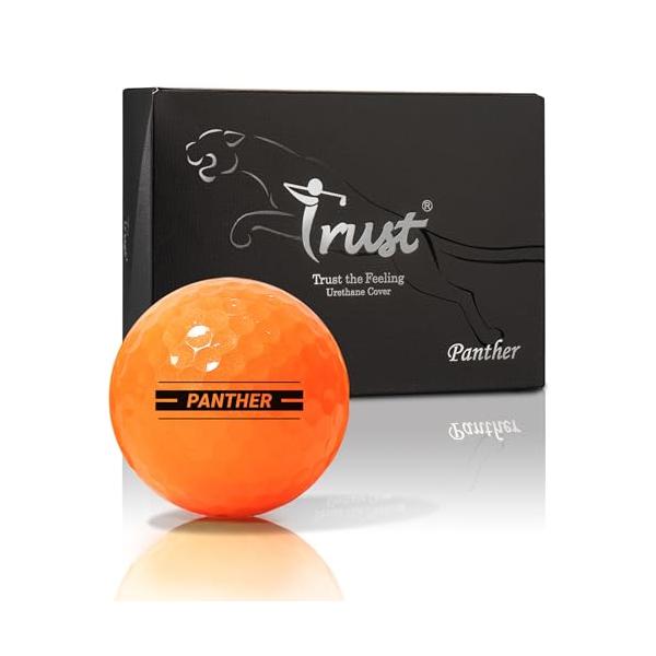 - オレンジ - 1ダース(12個)/1ダース(12個入り)/Panther・Color:- オレンジ - 1ダース(12個)・? 最高に柔らかい打感、打つたびに心地よい感触！BIG MAX高反発コアが飛距離を最大限に発揮。初心者や力に自信...