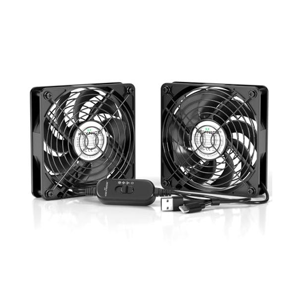 「2000RPM」「 3段階風量調節」「静音」ブラック/-/KN-1725P・2024新型モデル：KN-1725P冷却ファンは、USB-AポートとUSB-Cポートの2つの電源供給ポートを備えており、複数のアダプターやPCなどの電源装置に広範...