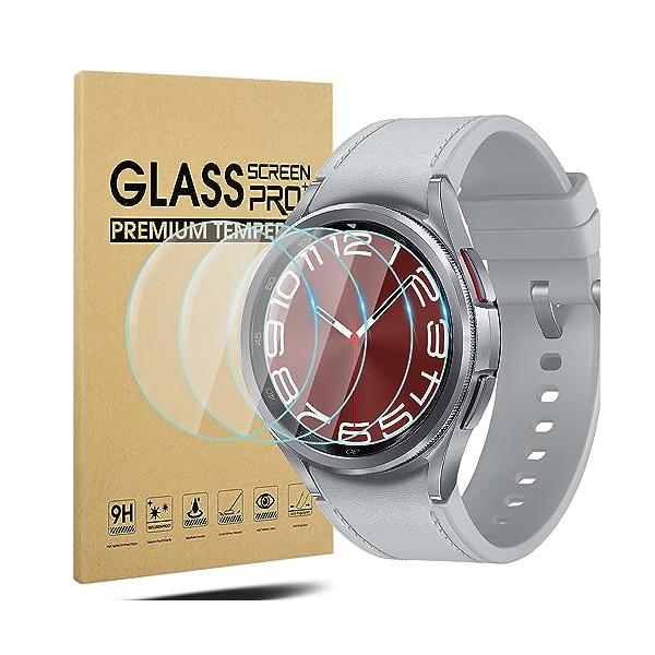 -/43MM/L1406-XCL-S6C43-4・Size:43MM・適用モデルFor Samsung Galaxy Watch 6 Classic 43mmのためにカスタマイズされました。この強化ガラス保護フィルムは画面全体をカバーし、画...