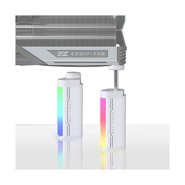 ARGB GPU スタンド - 白白/-/EZDPI171-2・Style:ARGB GPU スタンド - 白・パッケージ個数:1・省スペース設計のグラボ支え棒最新設計のグラボ ステーは、軽量かつコンパクトな構造で、PCケース内のスペースを...