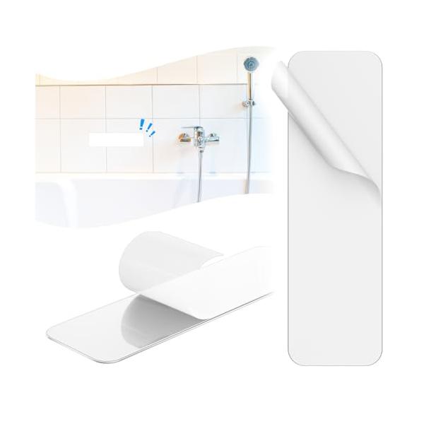 ホワイト/150*45*0.5mm（5枚）/0015-0018・Size:150*45*0.5mm（5枚）・スチールプレート：板厚0.5ｍｍ+テープ0.5ｍｍ。マグネットがくっつくステンレス製補助板です、磁石用磁力がないシートです、予めご了...