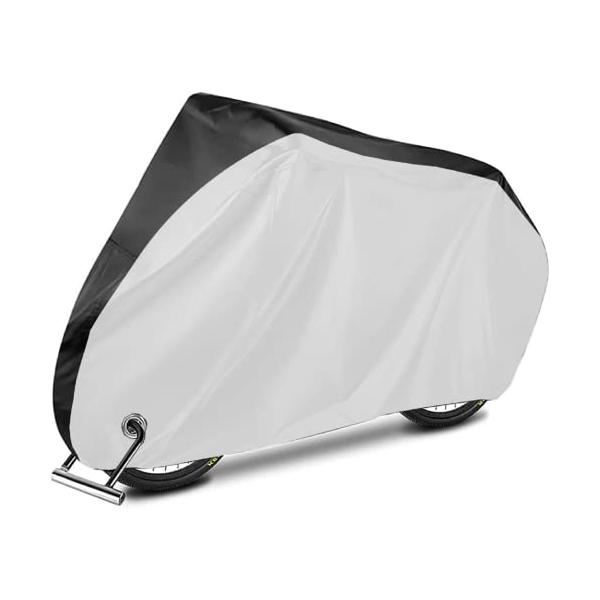 シルバー 子供用/M/-・Color:シルバー 子供用・高品質素材：210Dテントなどに使われる210Dオックスフォード生地を使用しておりますので、丈夫で、破れにくいのです。雨・紫外線・霜・風・砂ぼこりなどの天候から大切な自転車をお守り致し...