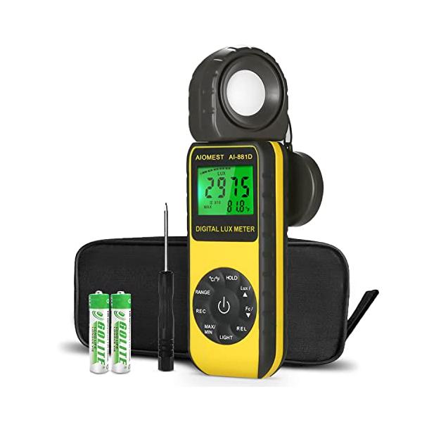 400000Lux 881D/173x52x30mm/-・Color:400000Lux 881D・パッケージ個数:1・??高精度照度計感度調整済み光センサー搭載。0.01〜400 000lux（0.01〜40 000fc）を高精度計測。 ...