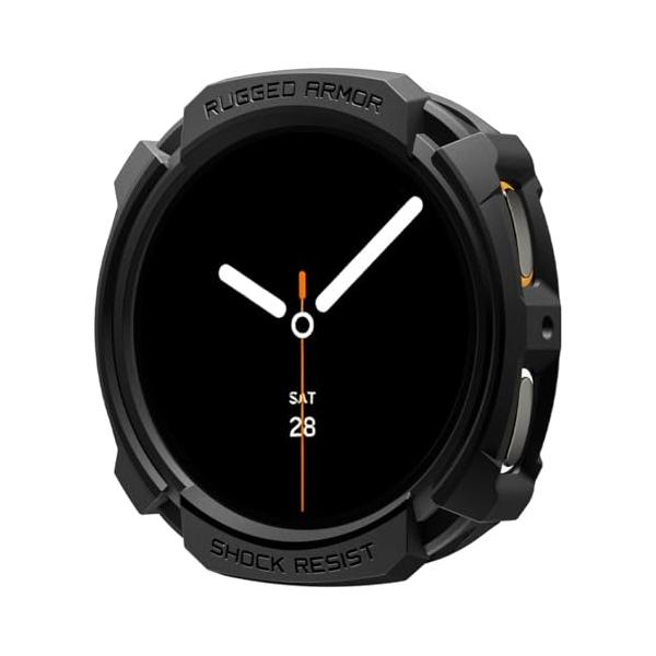 マット・ブラック/Galaxy Watch 8 44mm/ACS10006・Size:Galaxy Watch 8 44mmColor:マット・ブラック・パッケージ個数:1・対応機種2025年モデルのGalaxy Watch 8 (44mm...