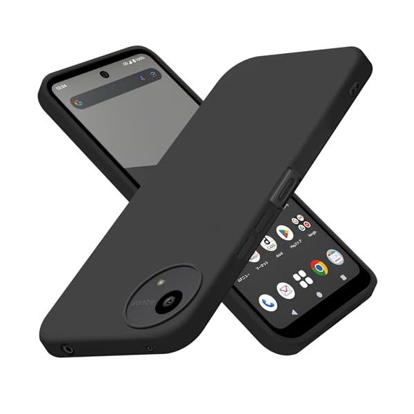 ブラック/AQUOS wish5 用/-・Size:AQUOS wish5 用Color:ブラック・対応機種 for AQUOS wish5 専用デザインです。（色：ブラック）ご購入の前に、ごスマホの型番とサイズを確認してください。使用中に...