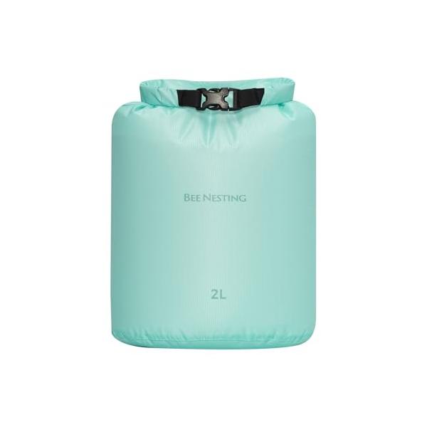 Fashionミントグリーン/2L/Bee Nesting・Color:ミントグリーンSize:2L・パッキングしやすく素早く取り出し半透明素材で中身が確認しやすく、高さ対幅の比率が理想的な円筒形でパッキングも簡単、中に物を入れる時は展開し...