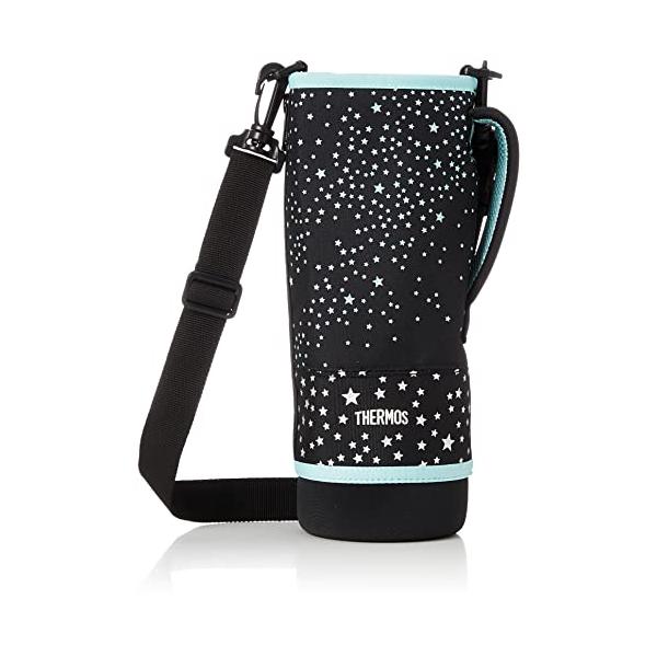 FHT-1501F ハンディポーチブラックスター/1.5L用/FHT-1501F ハンディポーチ・Color:ブラックスター・パッケージ個数:1・サーモス 真空断熱スポーツボトル FHTシリーズ専用のハンディポーチ (ブラックスター)・セッ...