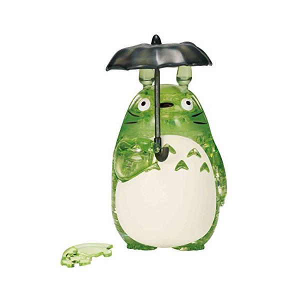 -/-/50237・PatternName:単品・透明ピースを組み上げる立体ジグソーパズル♪・大人気トトロが登場! !・セット内容:パズルピース(トトロ39個、センターポール1個、傘2個)、組み立てキー1個・Studio Ghibli・(b...