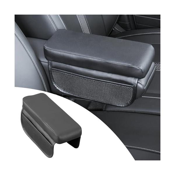 Sサイズブラック/S/WA164・Style:Sサイズ・パッケージ個数:1・純正アームレストに取り付けるクッション付き収納ポケットです。・弾力性のあるクッションで疲労を軽減し、運転をサポートします。・クッション部は上質なパンチングレザー生地...