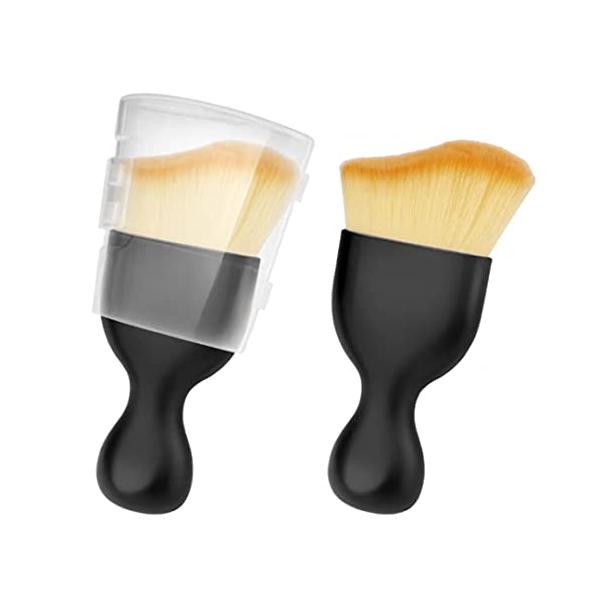 ブラック/2.7＊5.8＊9.5ｃｍ/-・PackageQuantity:2・パッケージ個数:2・安全素材、高級感のあるこの製品は高級素材で作られた柔らかいブラシを使用しており。人間工学に基づいたドイツ設計のハンドルモードを採用し、とてもシ...