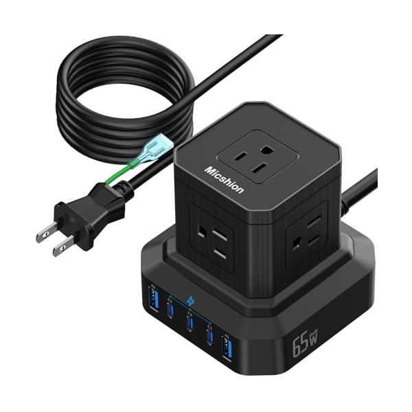 Black PD65W/2M/TP-VC4U6J・Color:Black PD65W・単口でPD 65W MAX急速充電USB Power Deliveryに対応した最大65W出力のUSB-Cポートを搭載。MacBookはもちろん、PD対応...