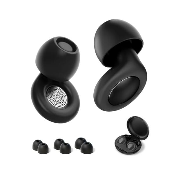 イヤーバッド-/S M L/-・??????超軽量無負荷、長時間装着でも耳を痛めない? 超軽量素材を採用し、装着時に耳道に圧力をかけることがなく、寝返りを打っても位置がずれることが少なく、横向き・仰向きどの睡眠姿勢でも自在です??。人体の耳...